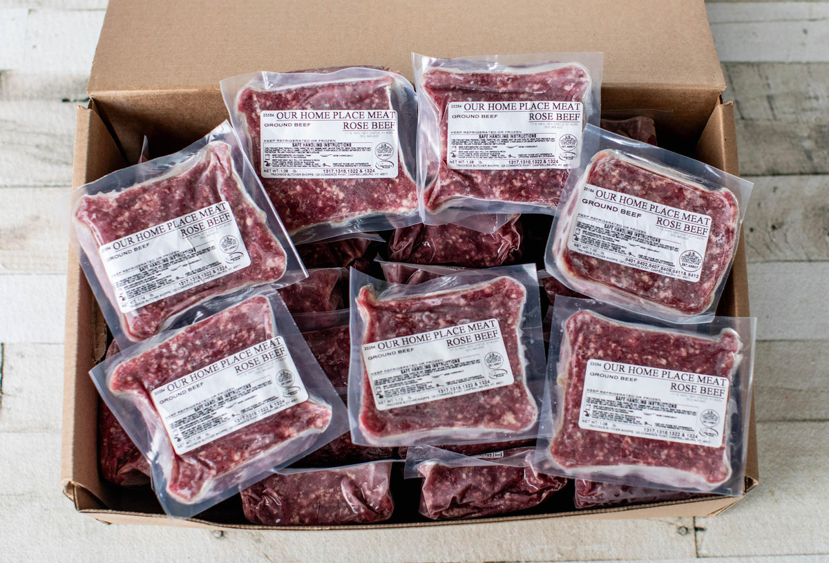 Rose Beef Ground Beef – Foxhollow Farm